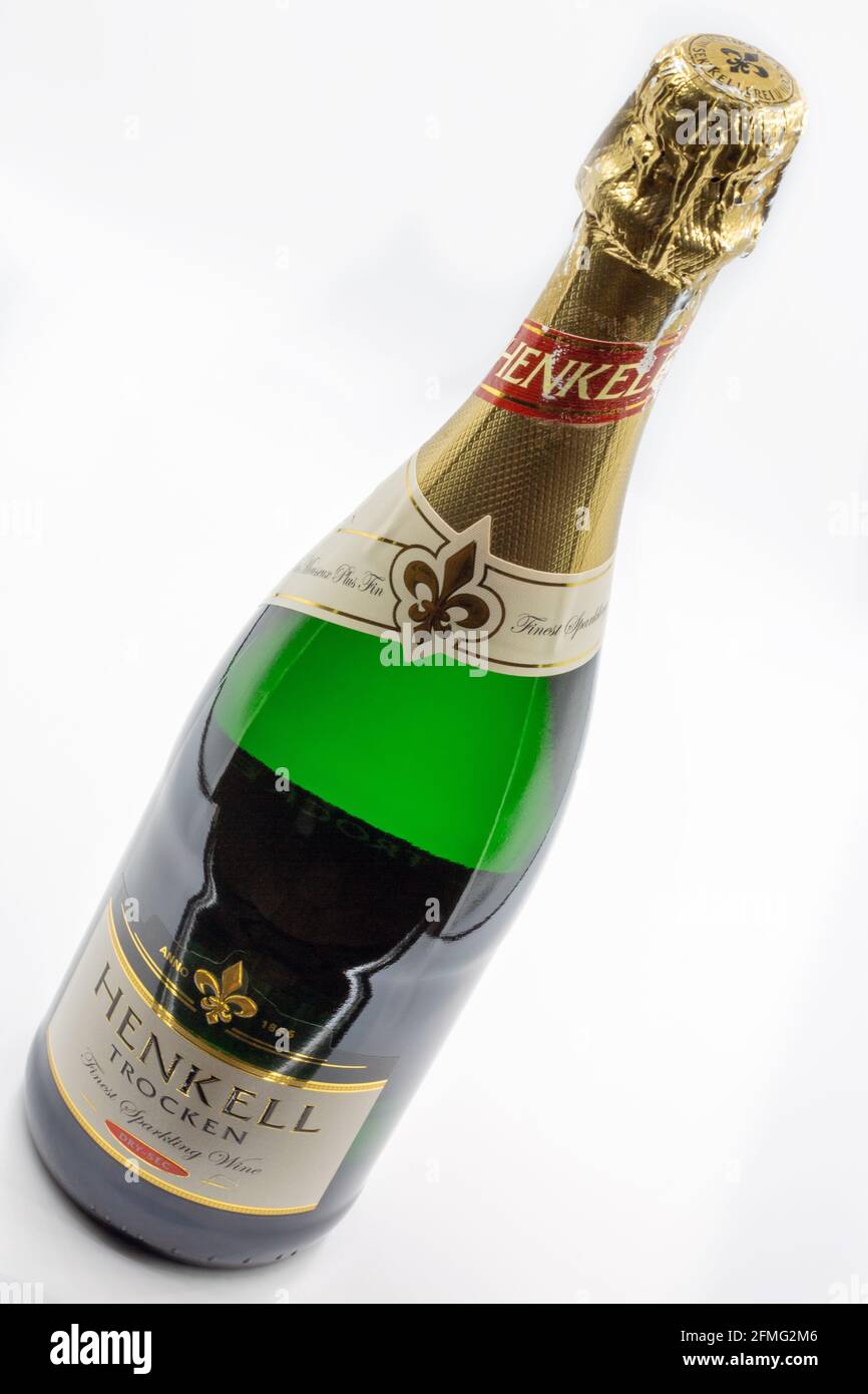 Henkell trocken bottle hi-res stock photography and images - Alamy
