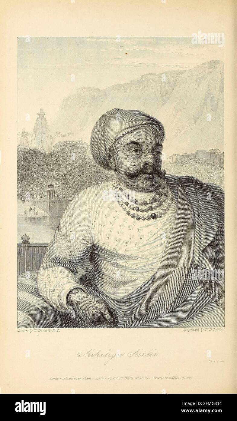 Mahadji scindia hi-res stock photography and images - Alamy
