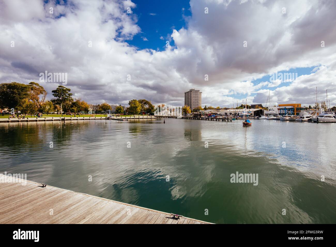 Williamstown Waterfront in Melbourne Australia Stock Photo - Alamy