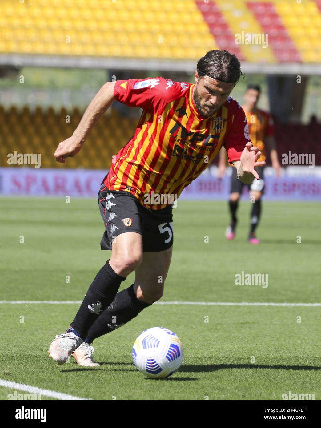 Benevento, Campania, Italy. 9th May, 2021. During the Italian Serie A ...