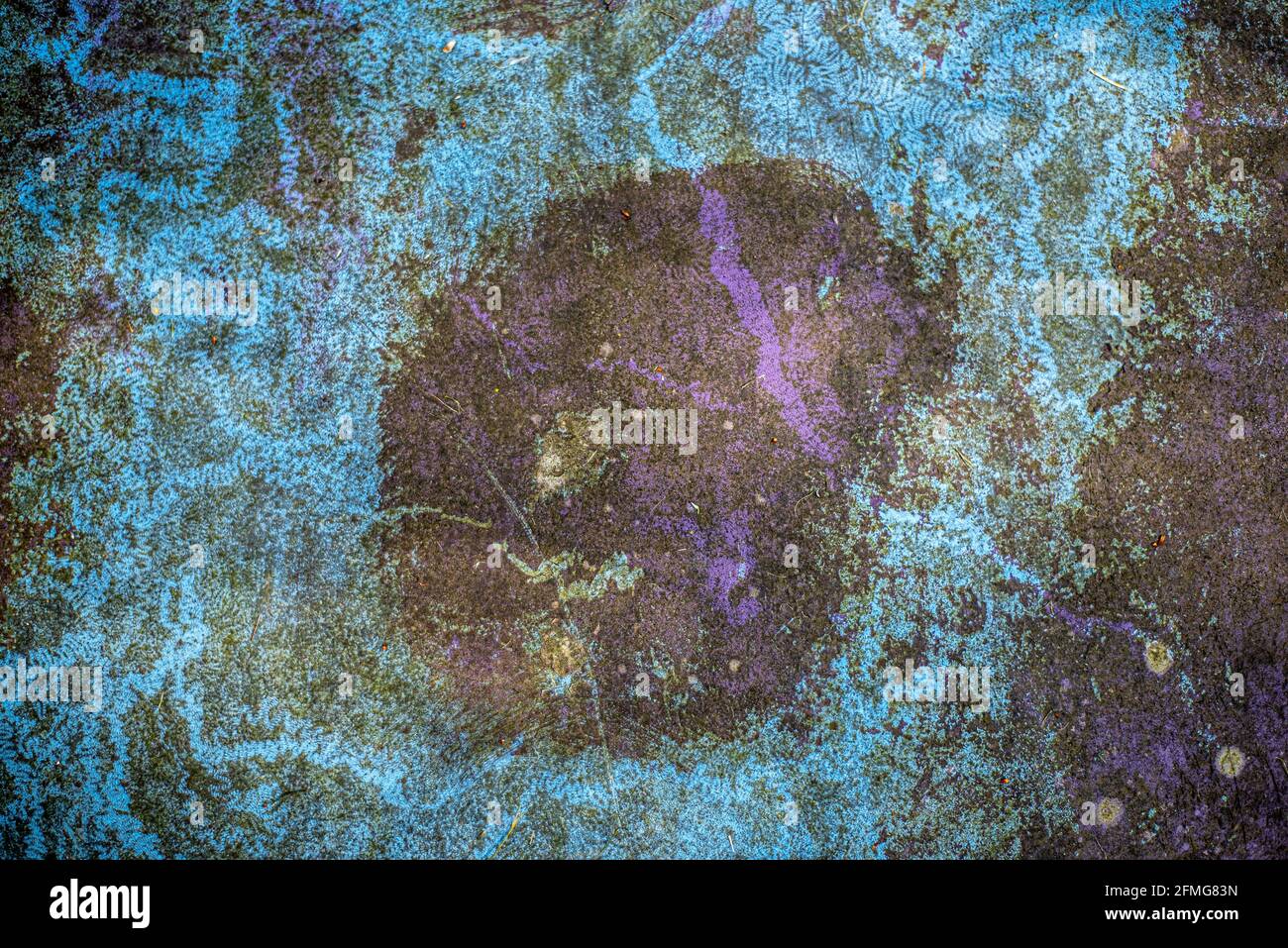 Rust in a blue ocean Stock Photo - Alamy