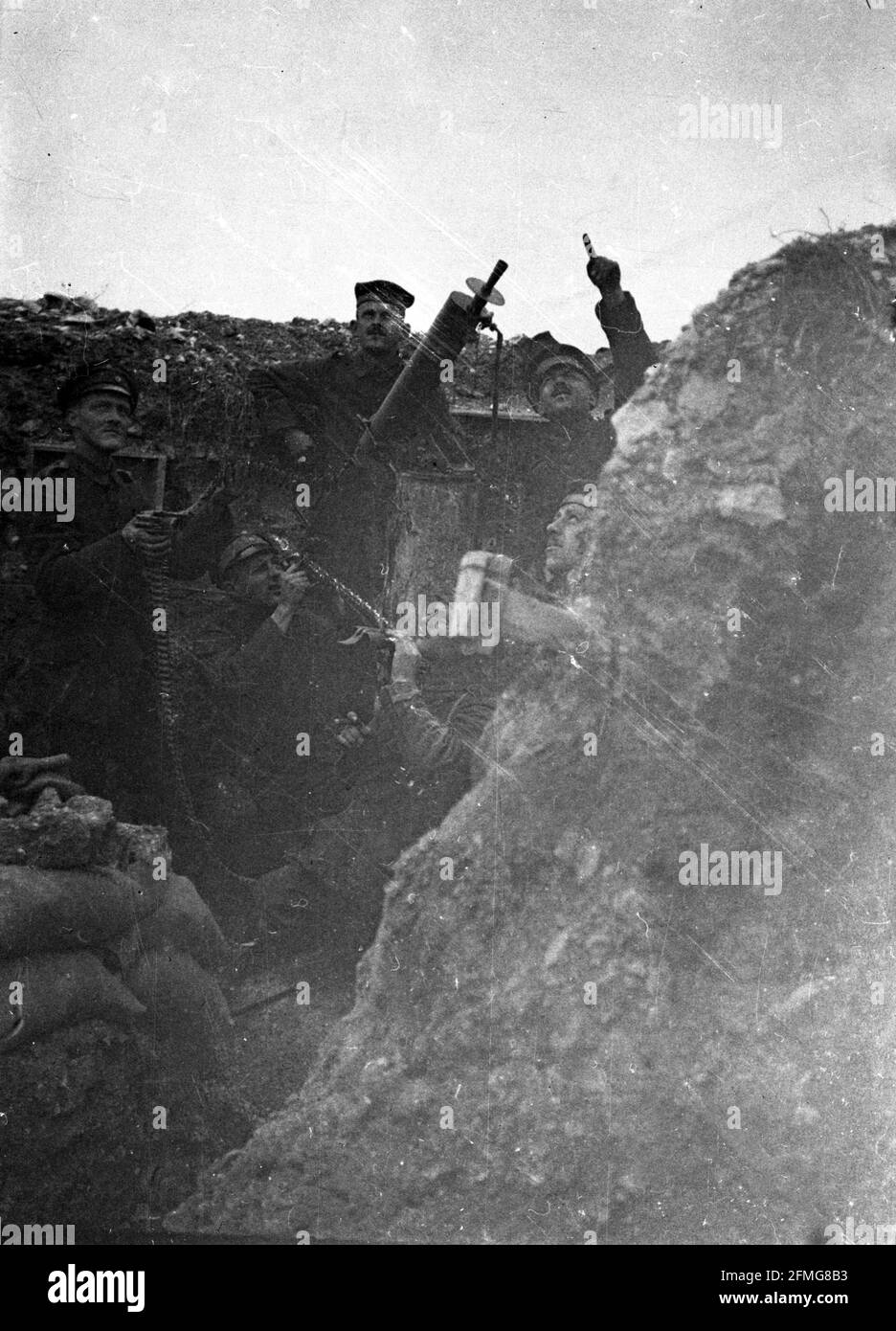 1. Weltkrieg Deutsches Heer Maschinengewehr MG 08 Flugabwehr - 1st ...