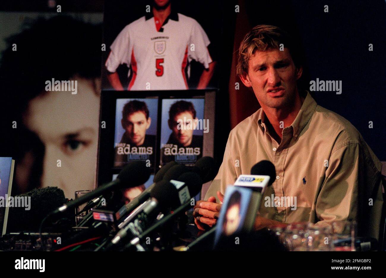 Tony Adams Football October 98Arsenal and England footballer at the ...