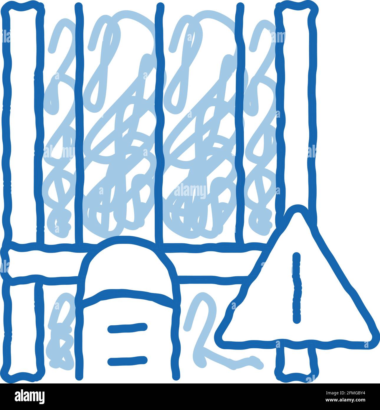 Busy Track doodle icon hand drawn illustration Stock Vector Image & Art ...