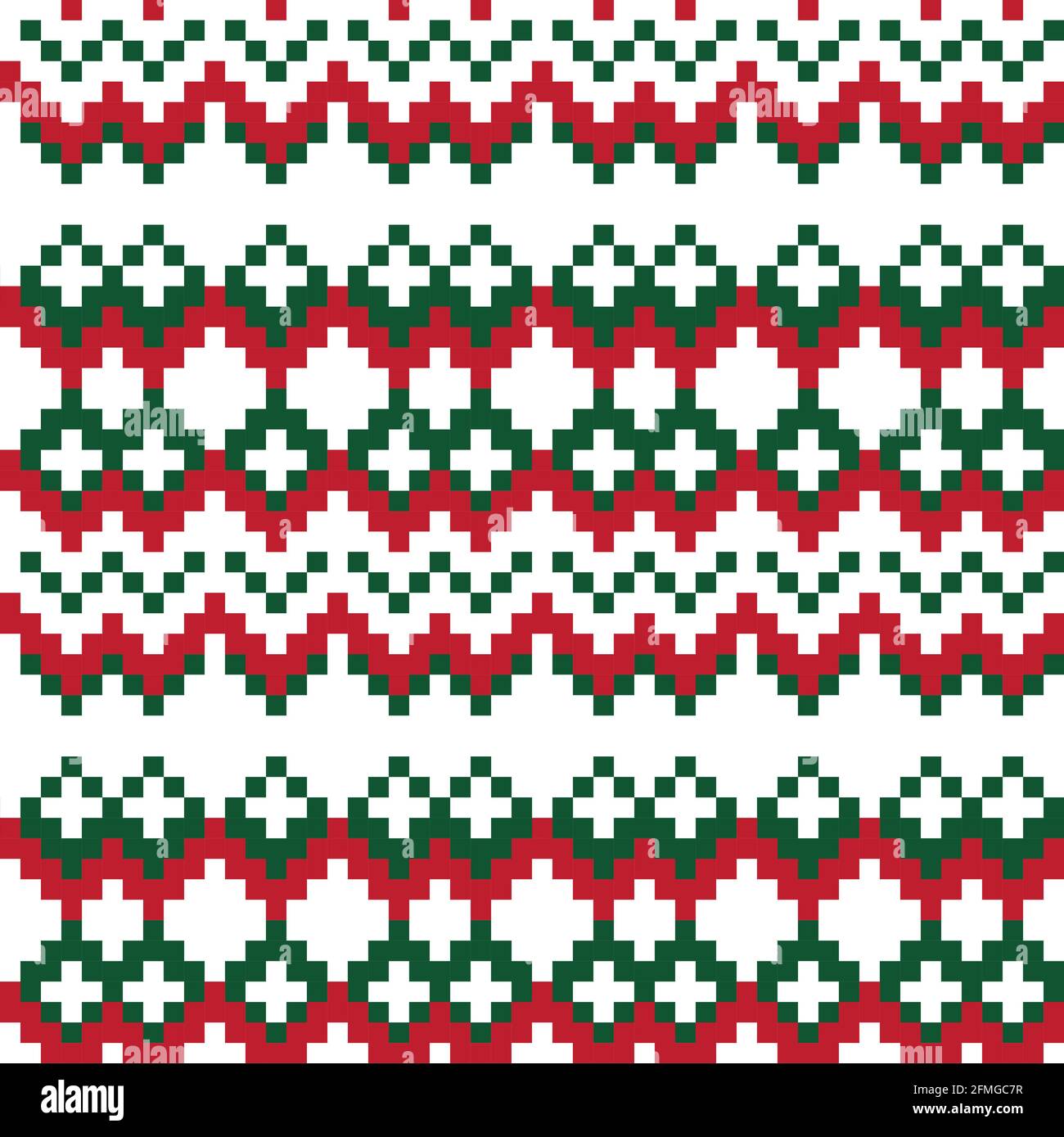 Christmas fair isle pattern background for fashion textiles, knitwear ...