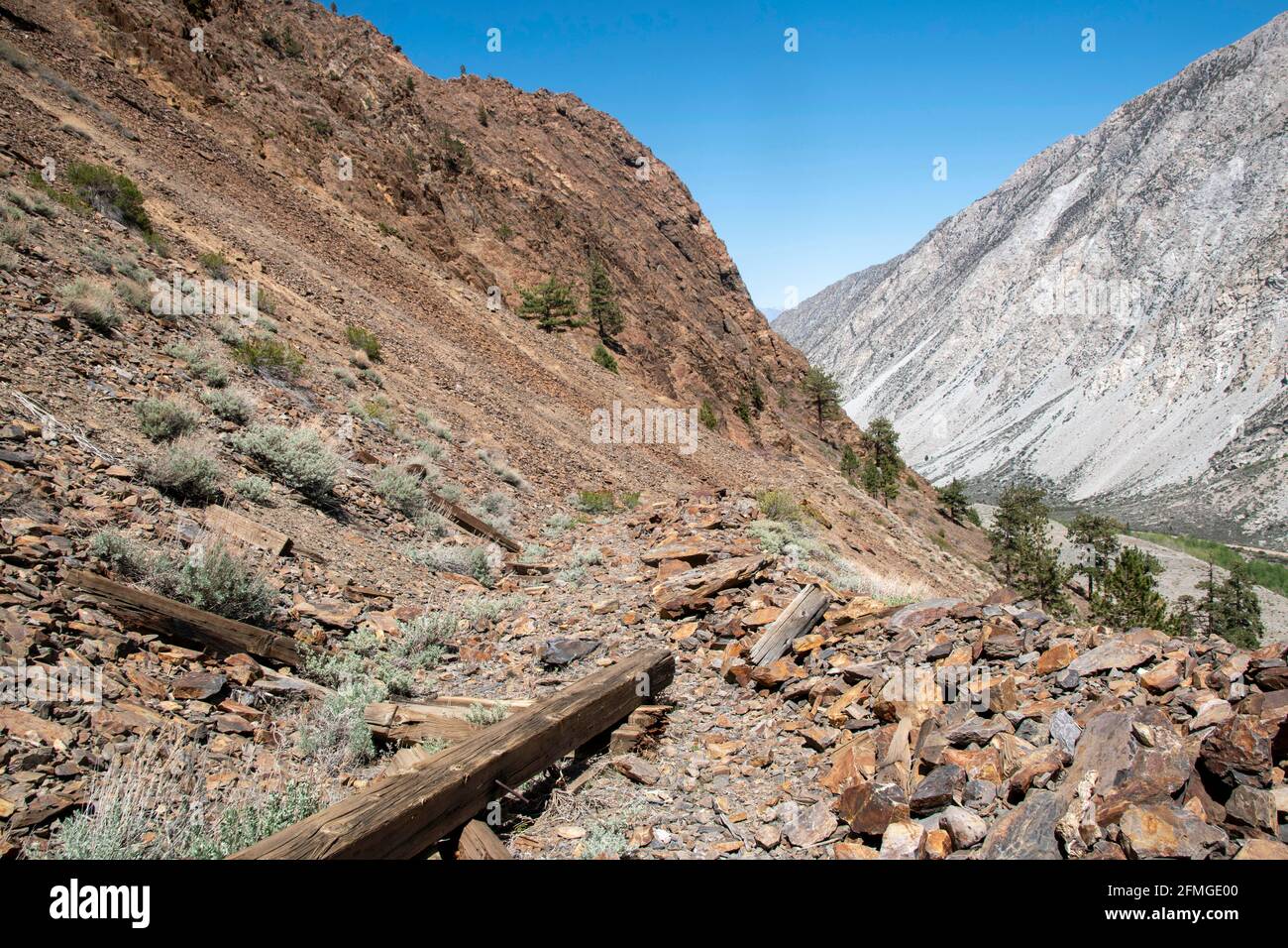 There is an abandoned tungsten mine and several hiking trails in this ...