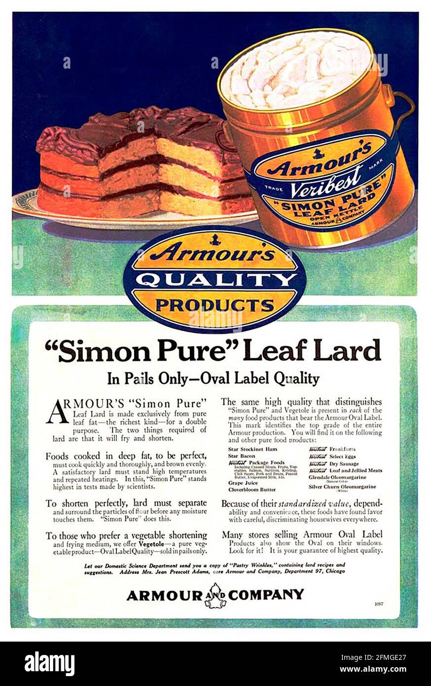 Vintage Lard Labels