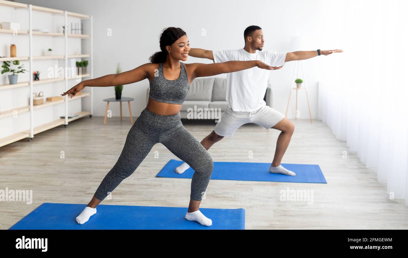 Warrior Exercise High Resolution Stock Photography and Images - Alamy