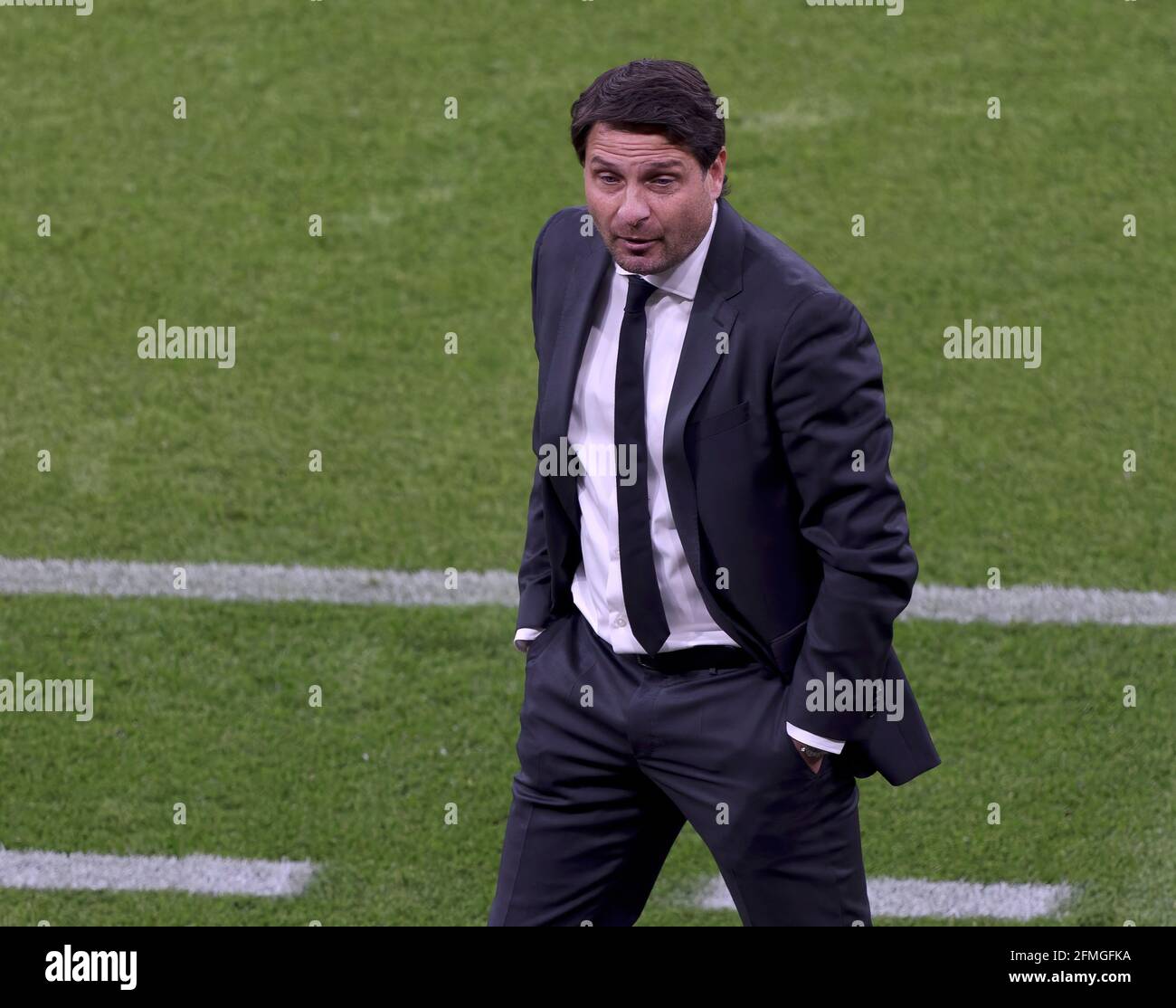 BUDAPEST, HUNGARY - MAY 3: Head coach Imre Szabics of MOL Fehervar FC ...
