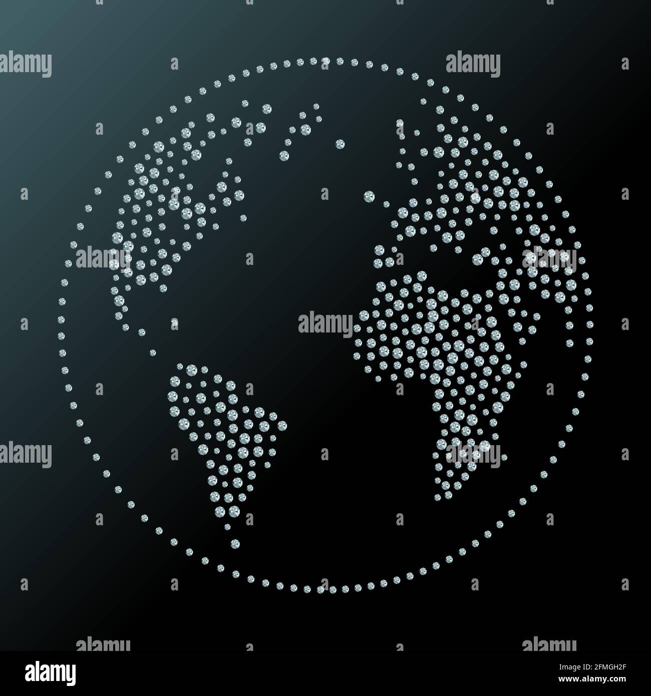 Diamond ball at Stock Vector Images - Alamy