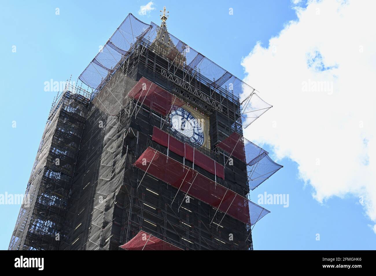 Big ben renovation hi-res stock photography and images - Alamy