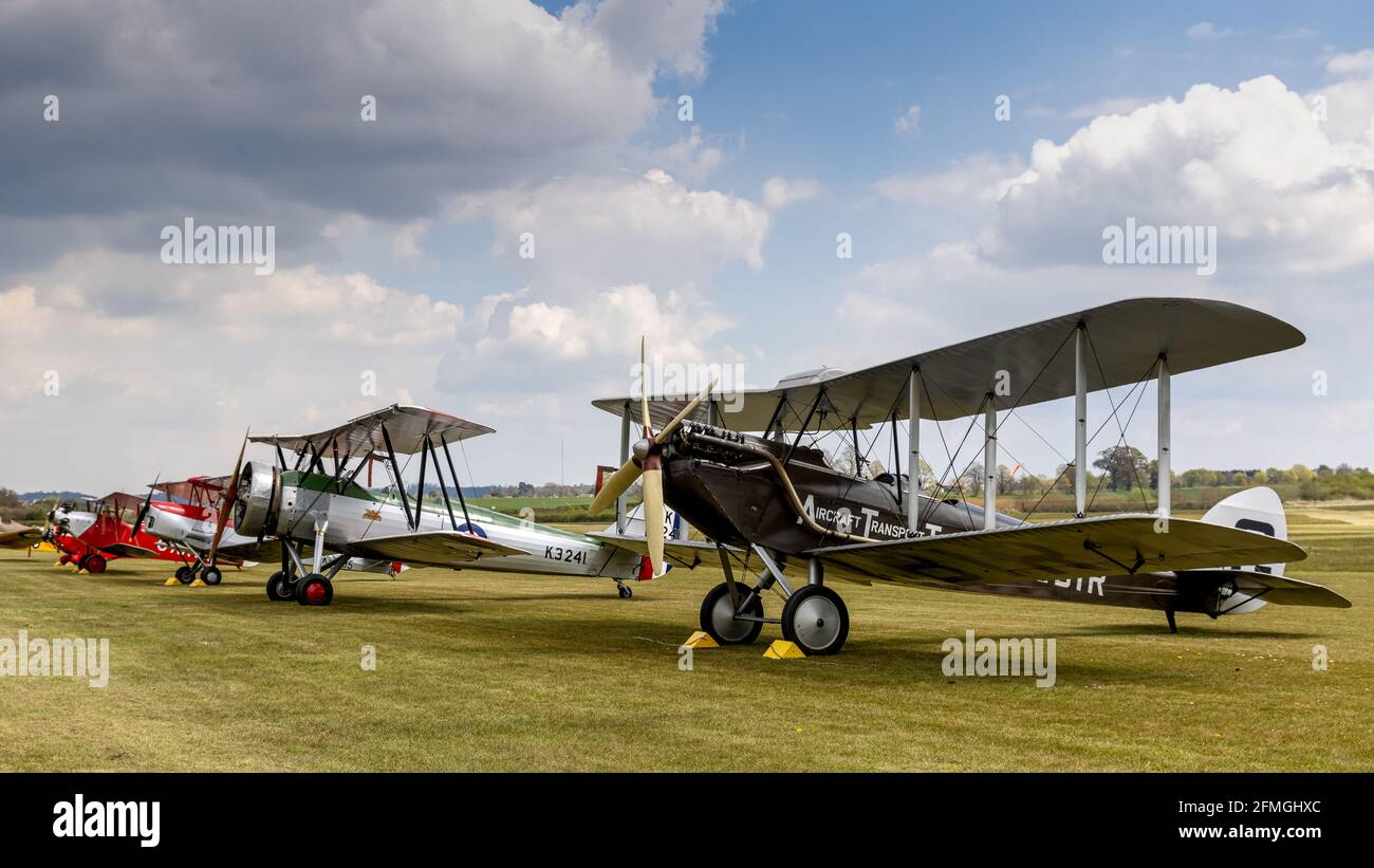 1924 de Havilland DH.51 ‘Miss Kenya, 1931 Avro 621 Tutor, 1931 DH82a ...