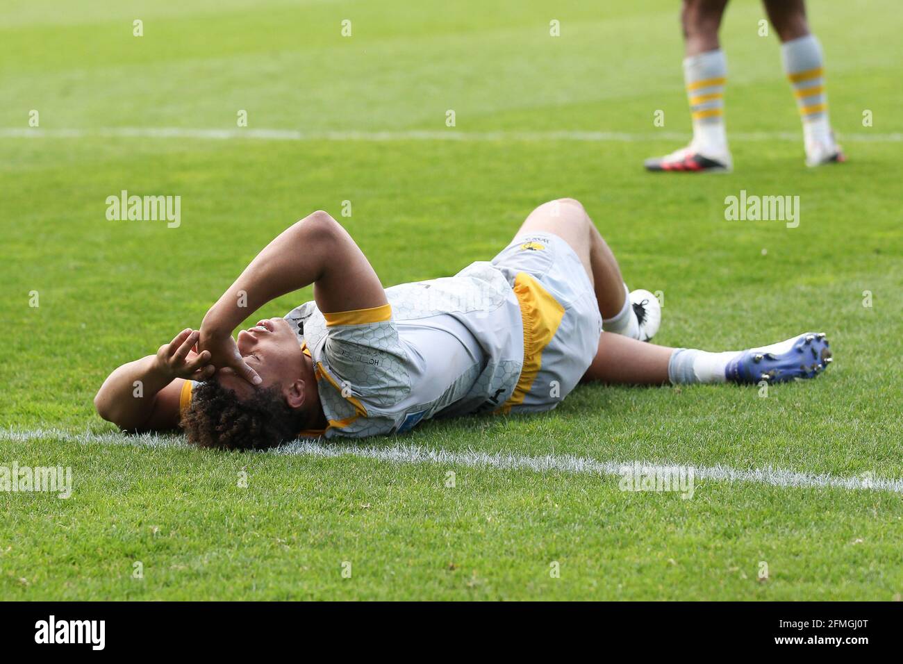 Gallagher premiership jacob umaga of wasps rugby hi-res stock ...