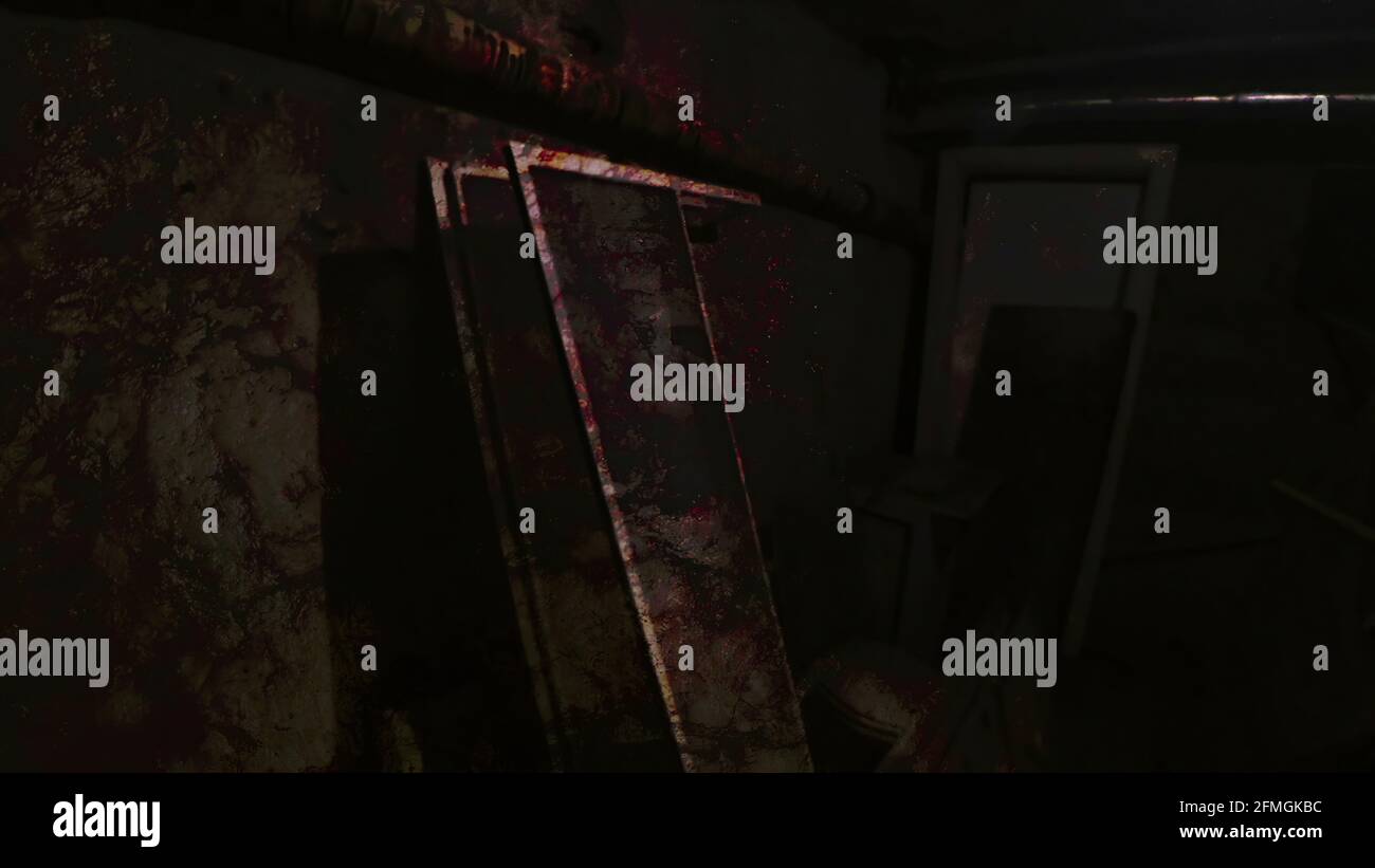 3D illustration - Horror abstract background Stock Photo - Alamy