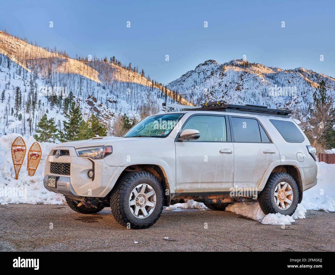 Fort Collins, CO, USA - March 17, 2021: Toyota 4Runner SUV (2016 Trail ...