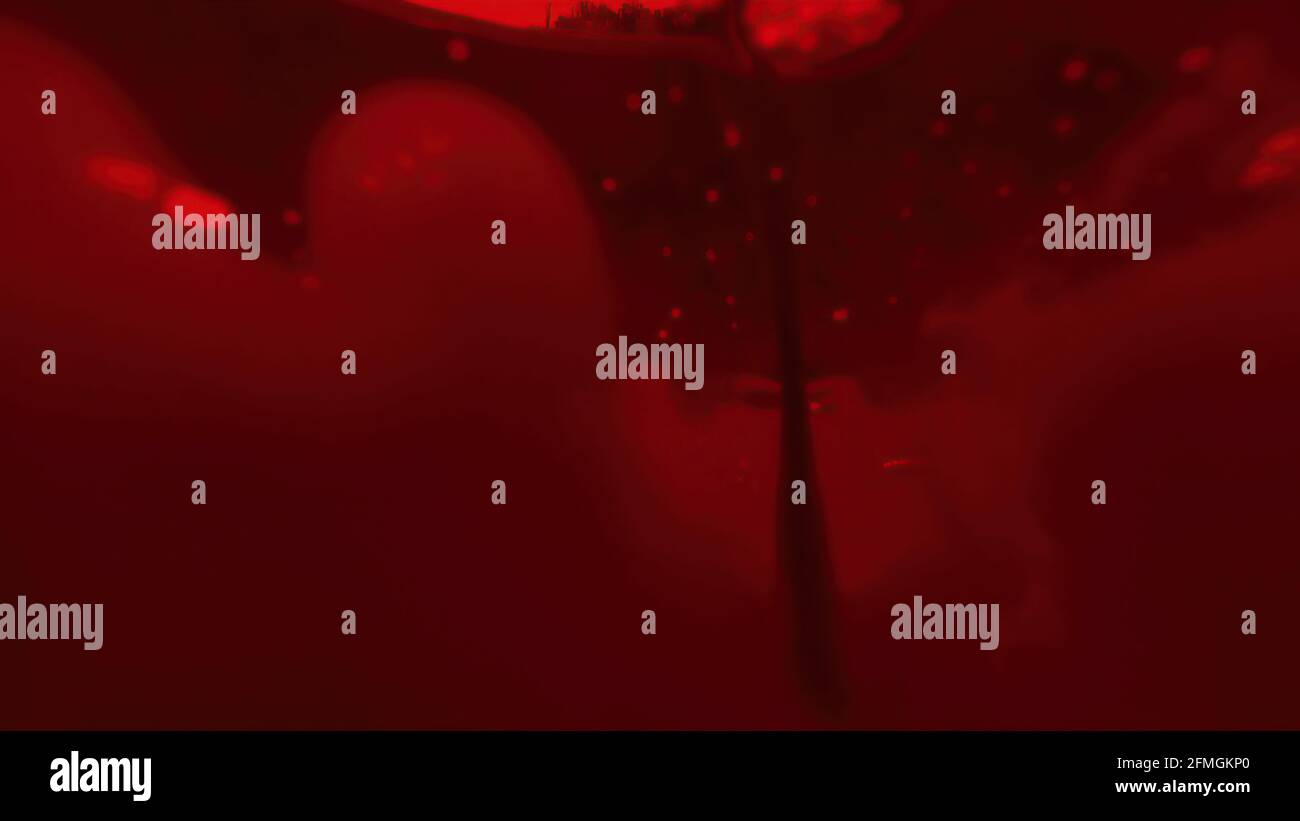 Dark scary liquid red water hi-res stock photography and images - Alamy