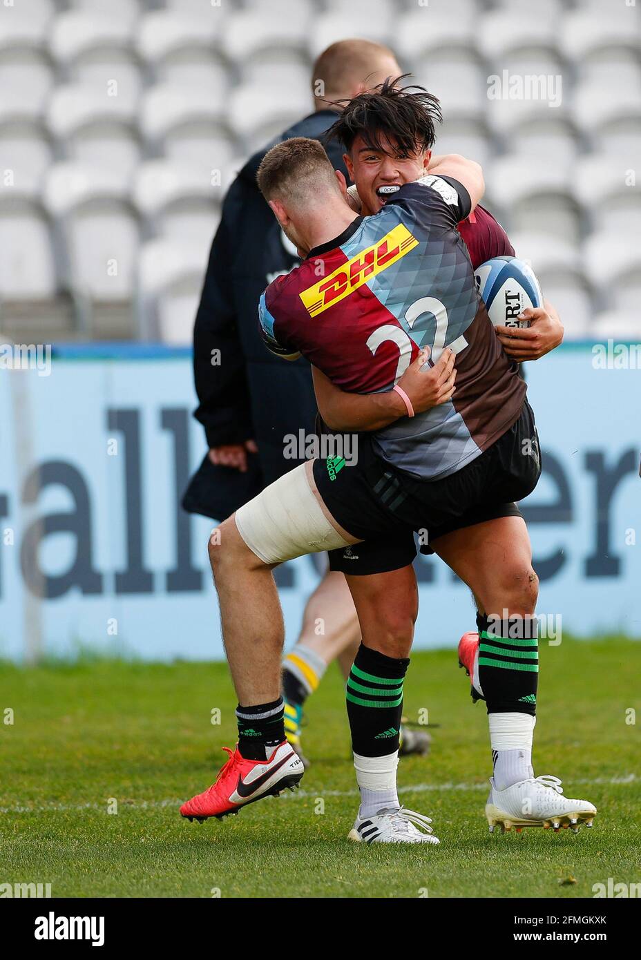 Twickenham Stoop, London, UK. 9th May, 2021. English Premiership Rugby ...