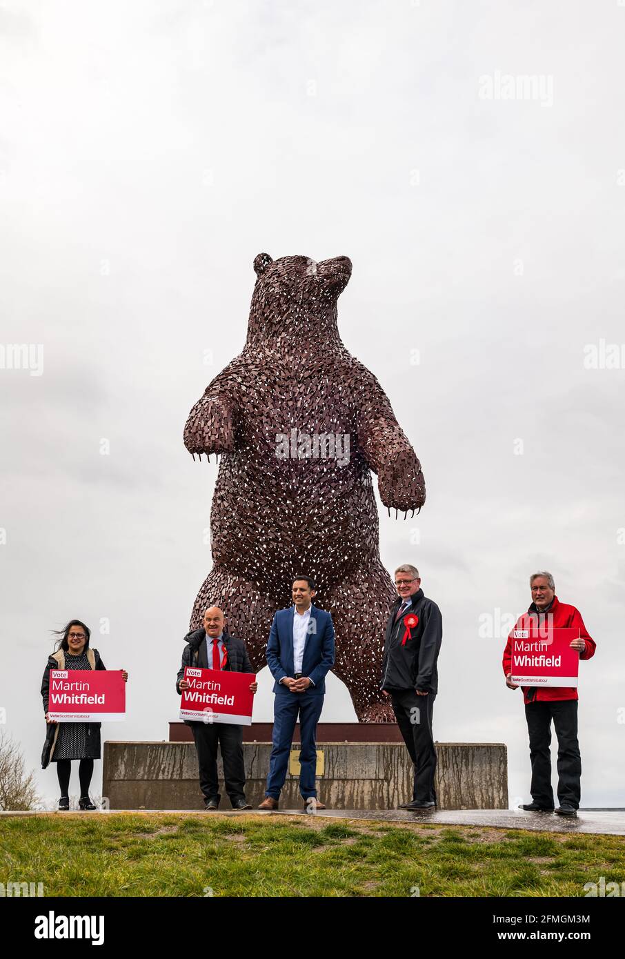 Anas Sarwar, Scottish Labour party leader supports Martin Whitfield in ...