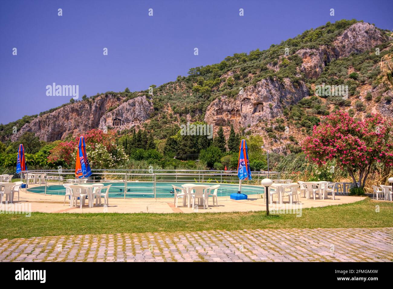 The River Side, Dalyan, Turkey Stock Photo - Alamy