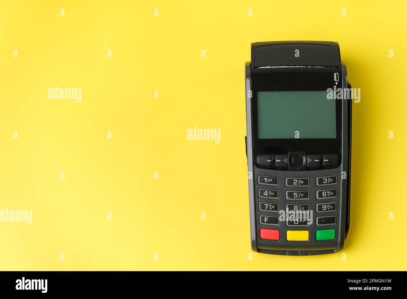 Yellow payment machine hi-res stock photography and images - Alamy