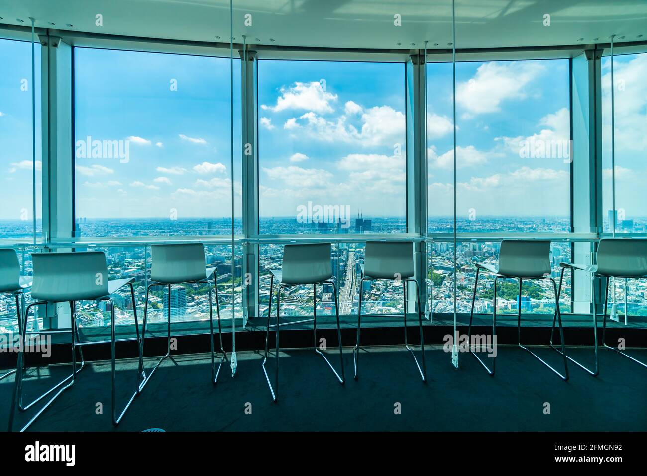 Roppongi building observation tower with tokyo city view japan Stock ...