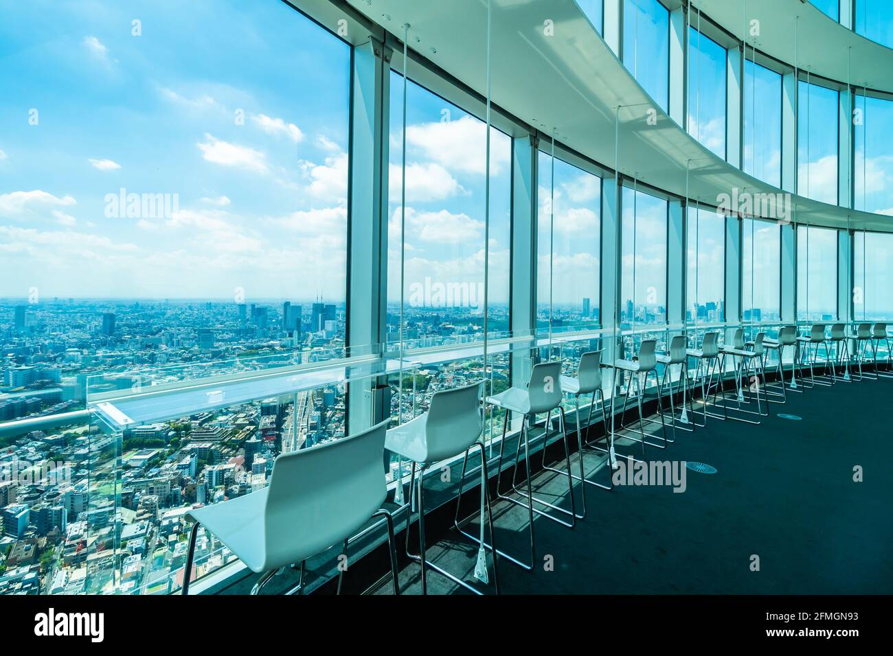 Roppongi building observation tower with tokyo city view japan Stock ...