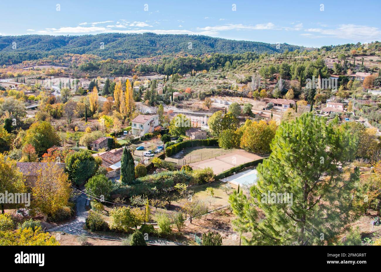 Rural area of one of southern part of France Stock Photo - Alamy