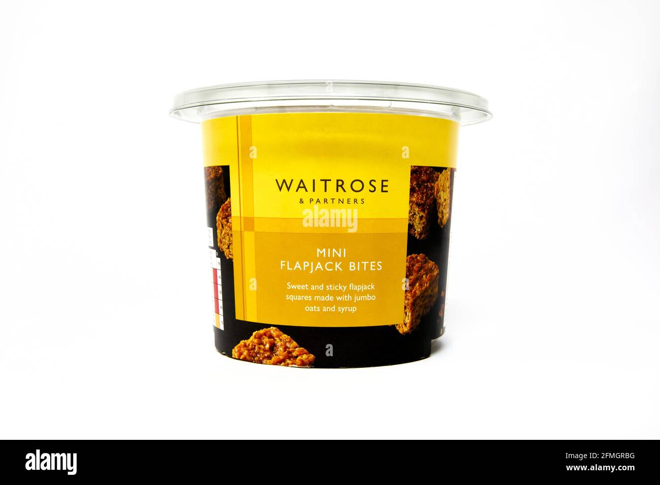 Waitrose Mini Flapjack Bites Stock Photo - Alamy