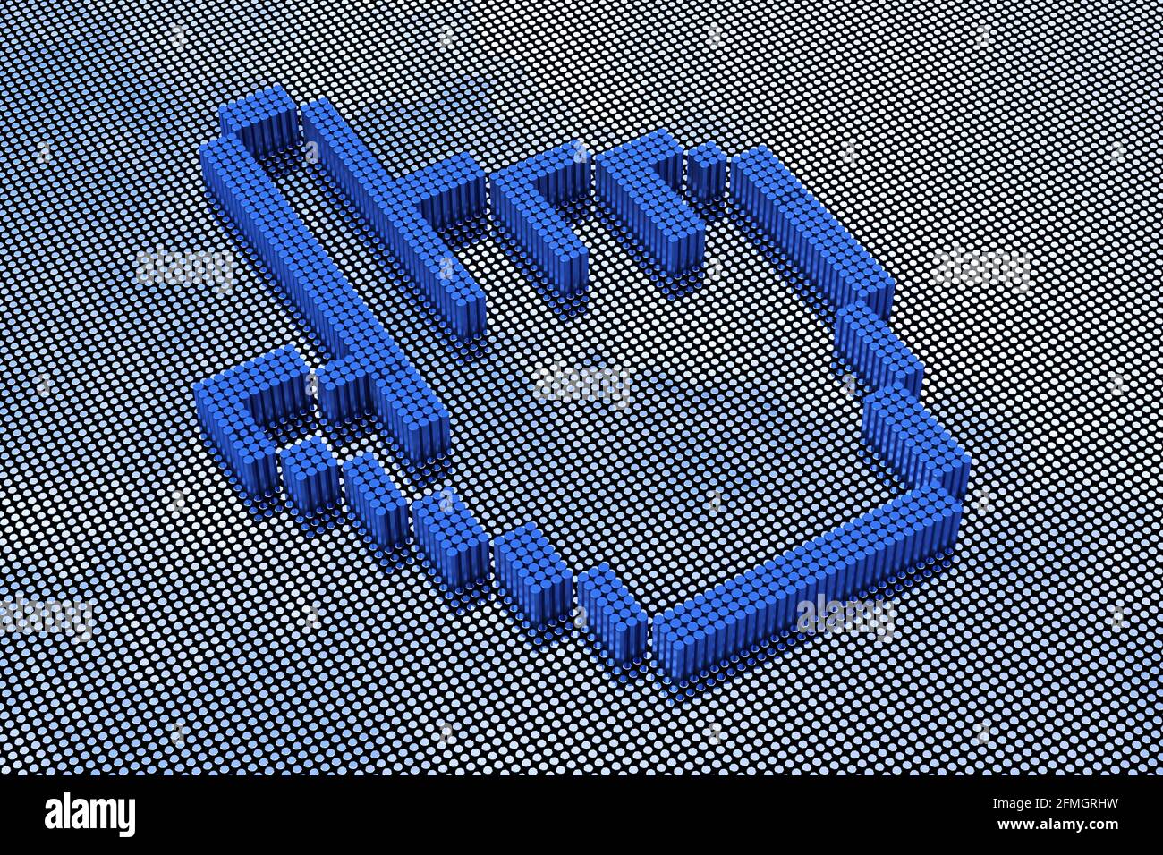 Dot matrix information hi-res stock photography and images - Alamy