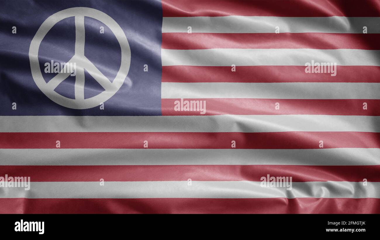 Wavy usa flags hi-res stock photography and images - Alamy