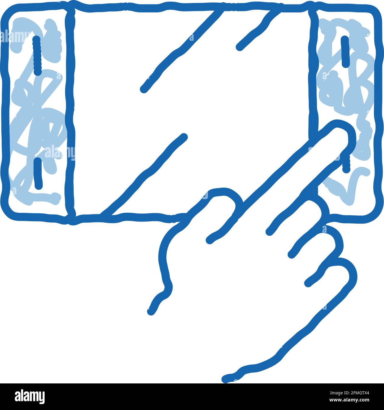 Game Console doodle icon hand drawn illustration Stock Vector Image ...