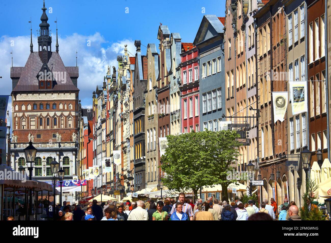 Poland, Gdansk, Dluga street, Pomerania voivodoeship Stock Photo - Alamy