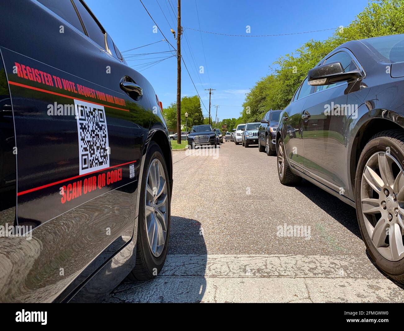 Selma, Alabama, USA. 8th May, 2021. A car participating in the John ...