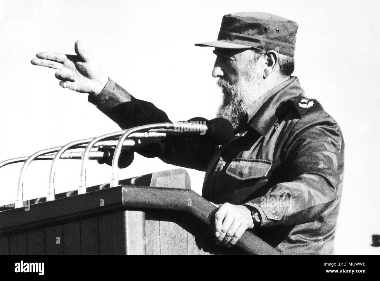 Cuban president hi-res stock photography and images - Alamy