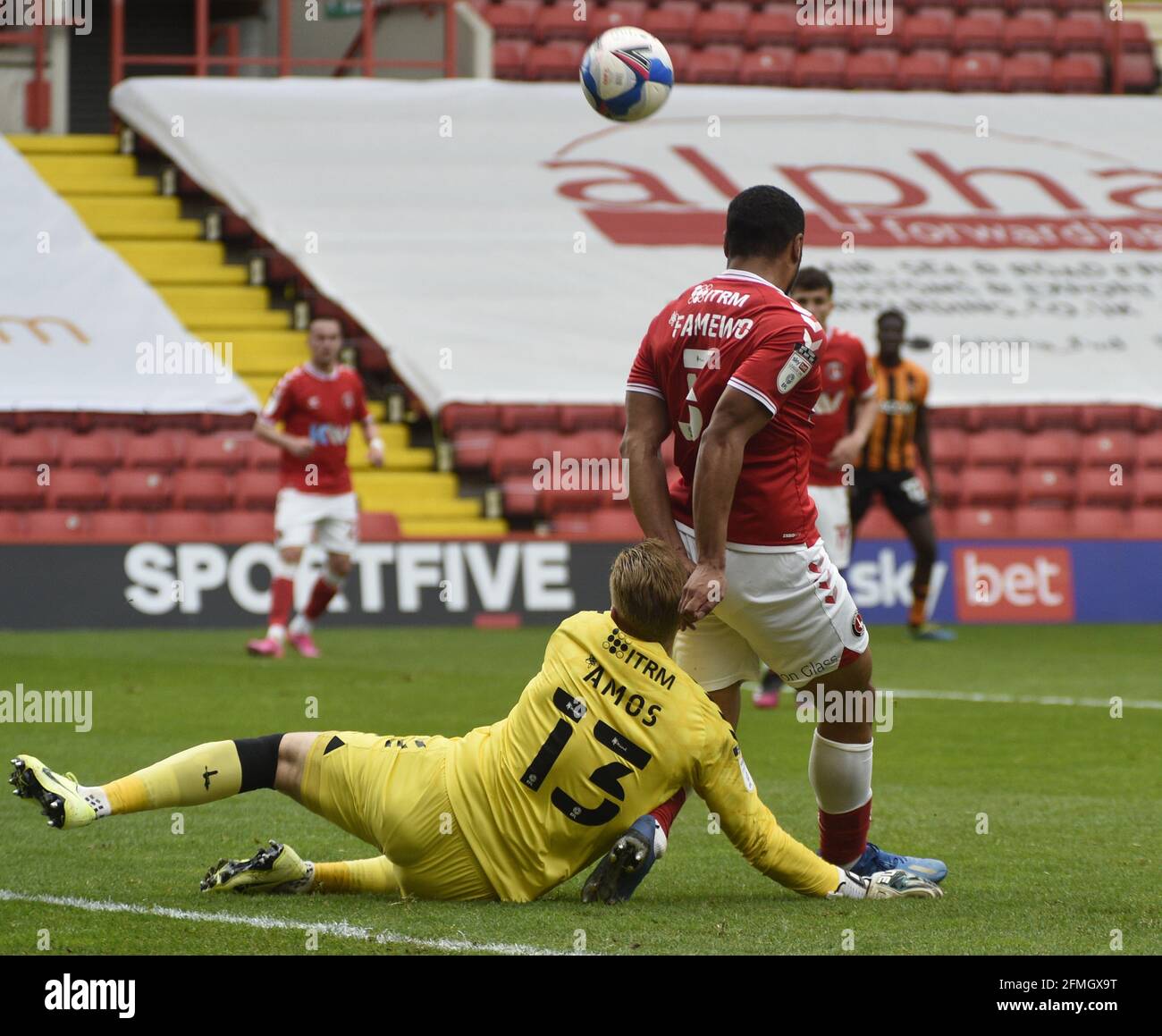 The Valley, London, UK. 9th May, 2021. English Football League One ...