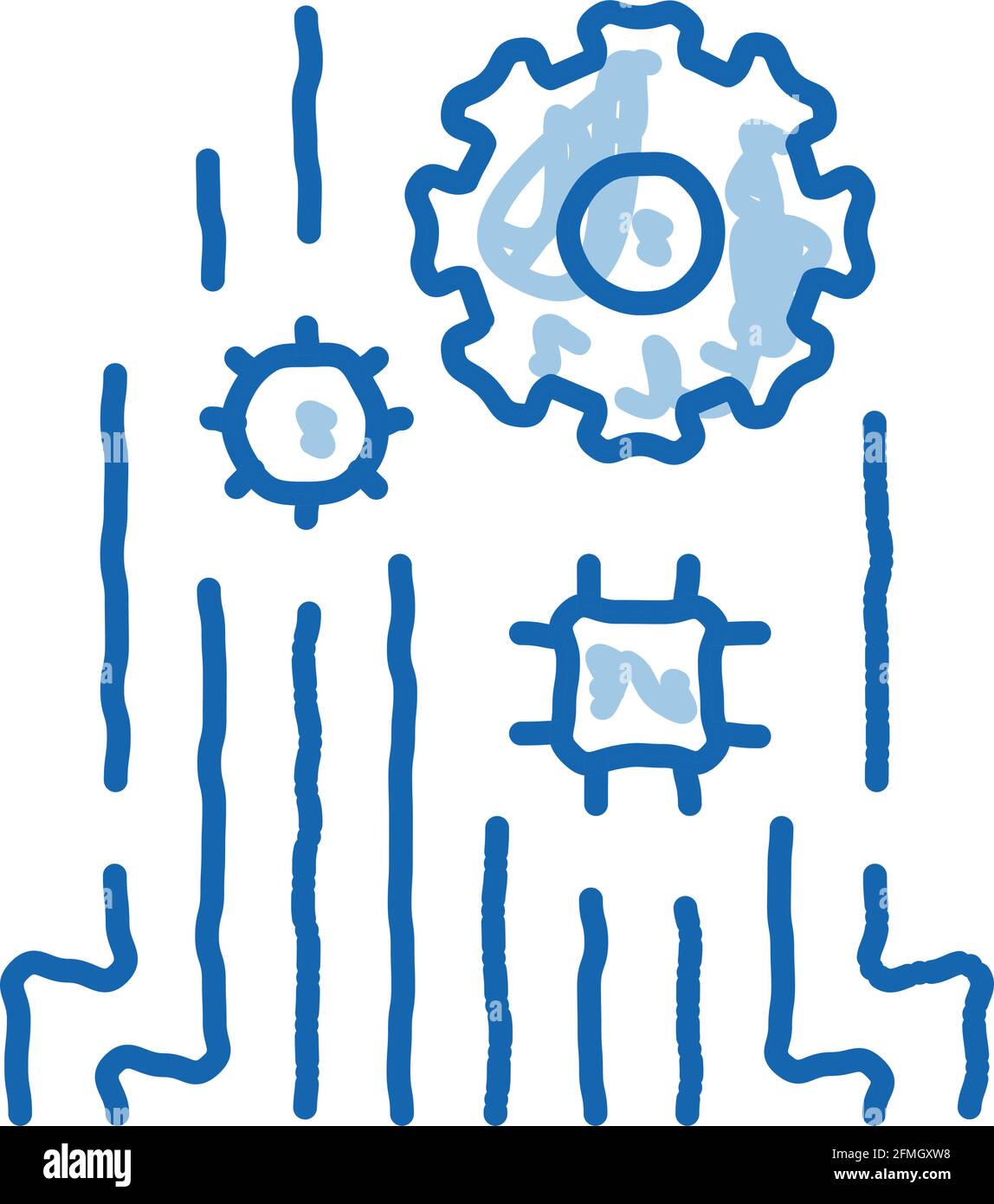 Algorithm drawing Stock Vector Images - Alamy