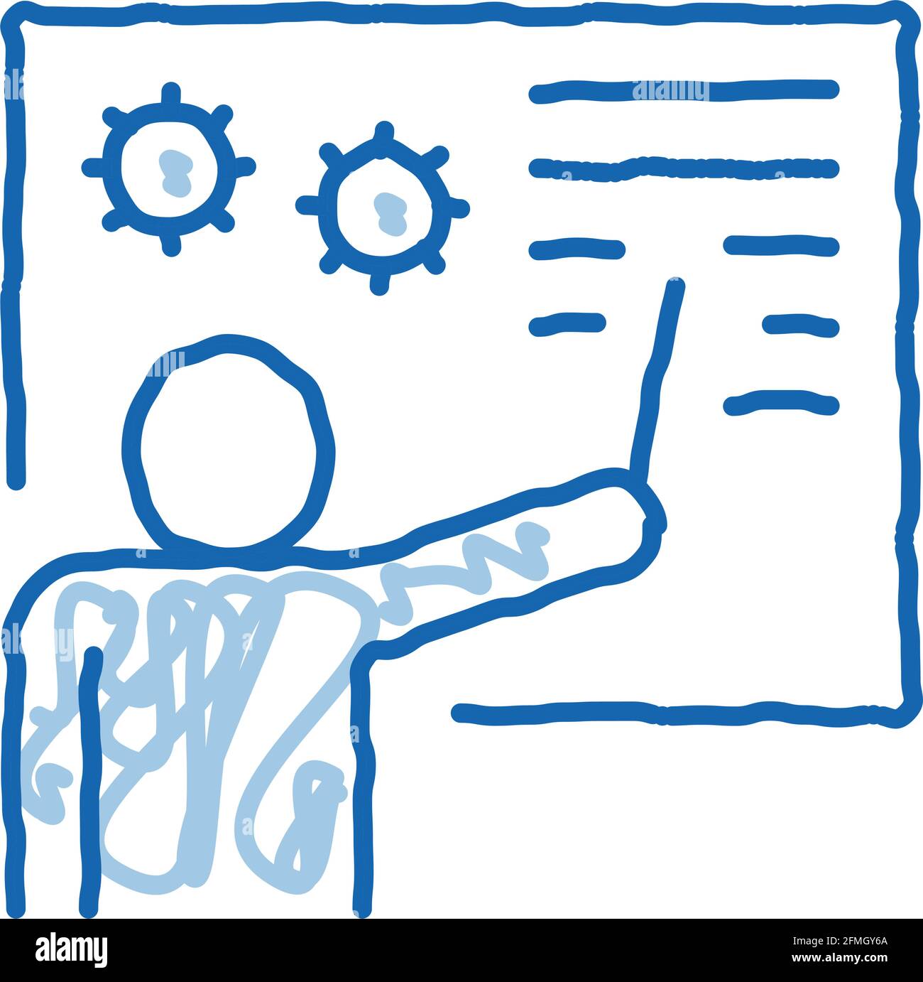 Technical Lesson doodle icon hand drawn illustration Stock Vector Image ...