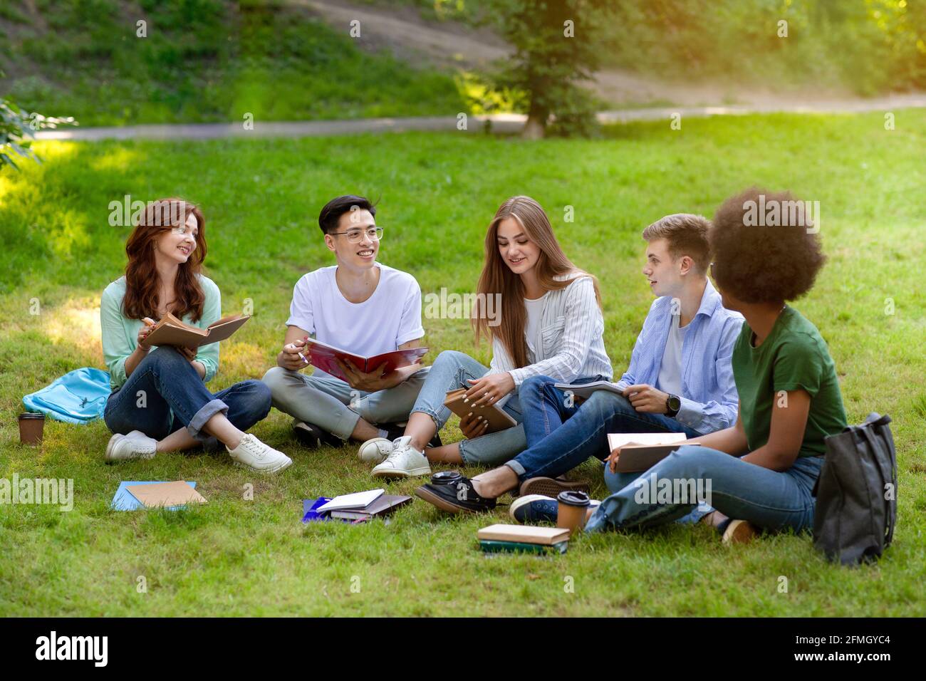 College Students Outside