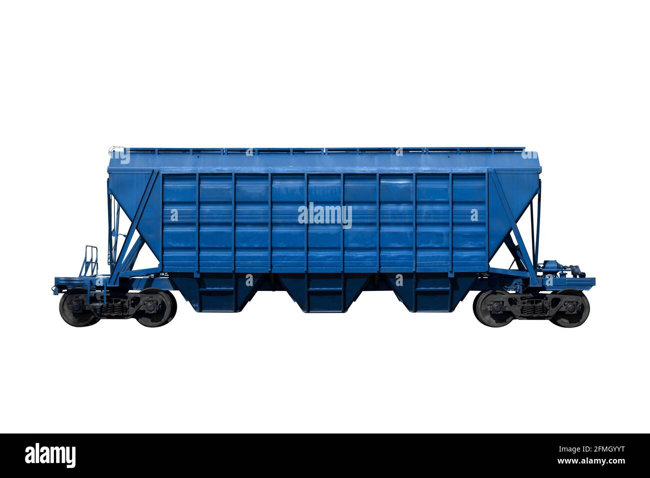 blue rail car insulated on white background. High quality photo Stock ...
