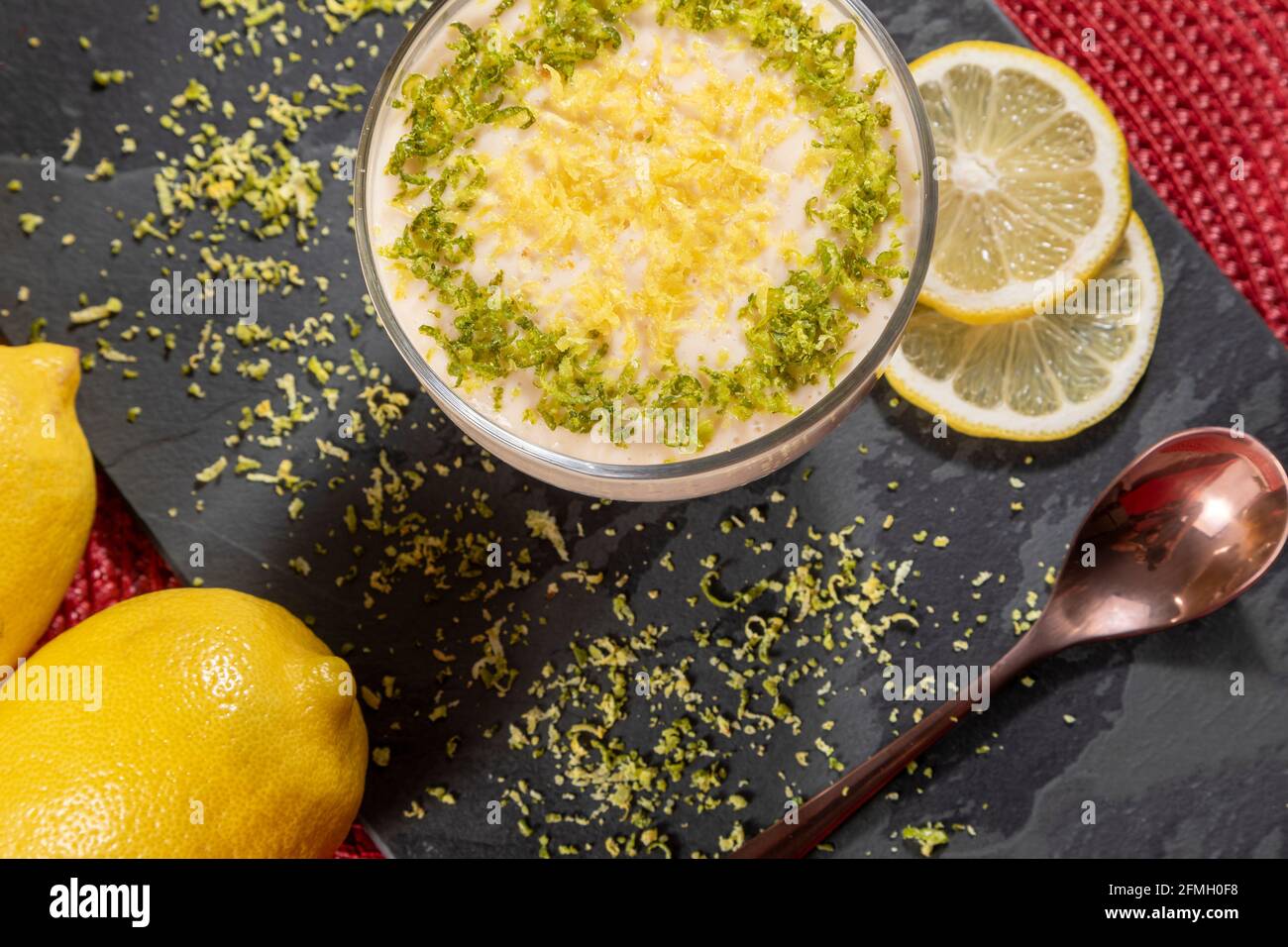 Sour cream in crystal hi-res stock photography and images - Alamy