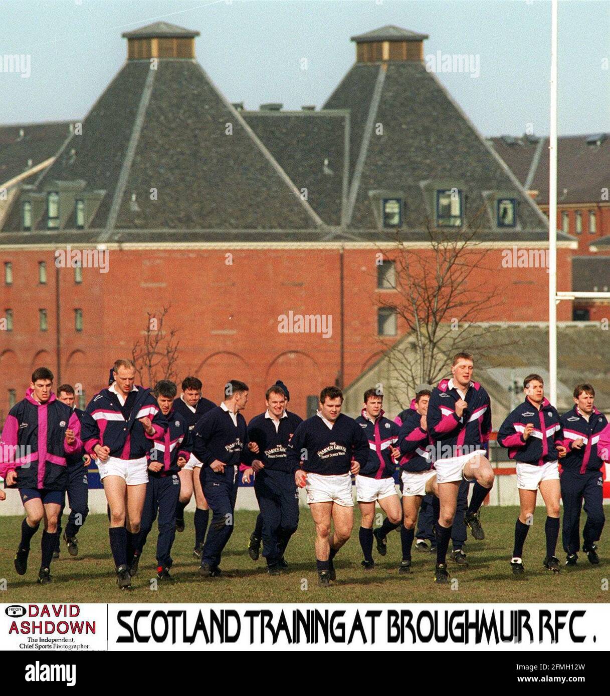 Scotland rugby training hi-res stock photography and images - Alamy