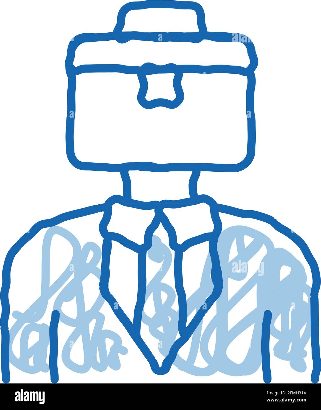 White matter brain illustration Stock Vector Images - Alamy