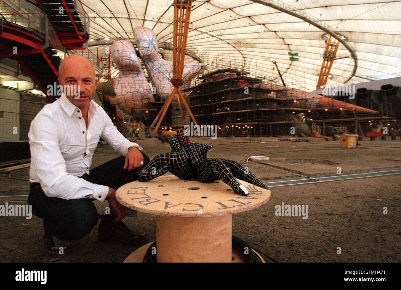 NIGEL COATS ARCHITECT at Millennium Dome October 1999NIGEL COATS ...