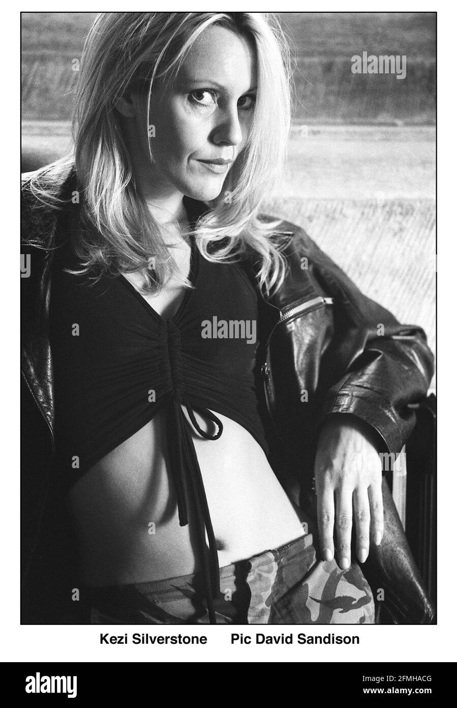 Kezi Silverstone October 1999 Stock Photo - Alamy