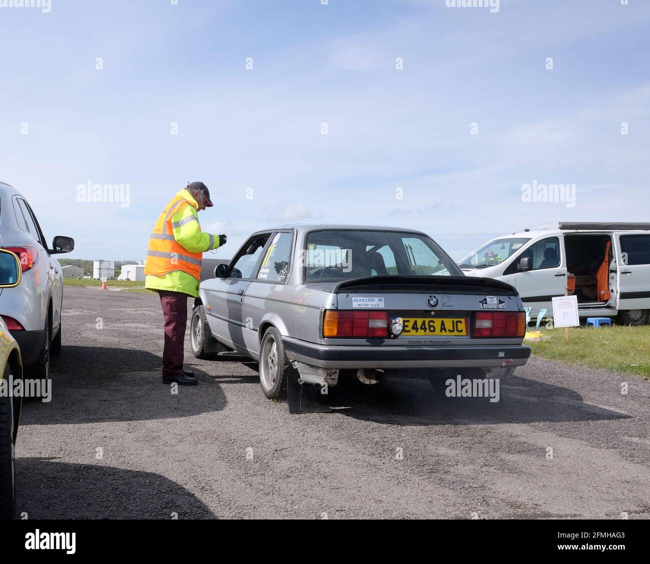 May 2021 - BMW Targa Rally at Kemble aerodrome, in the UK Stock Photo ...