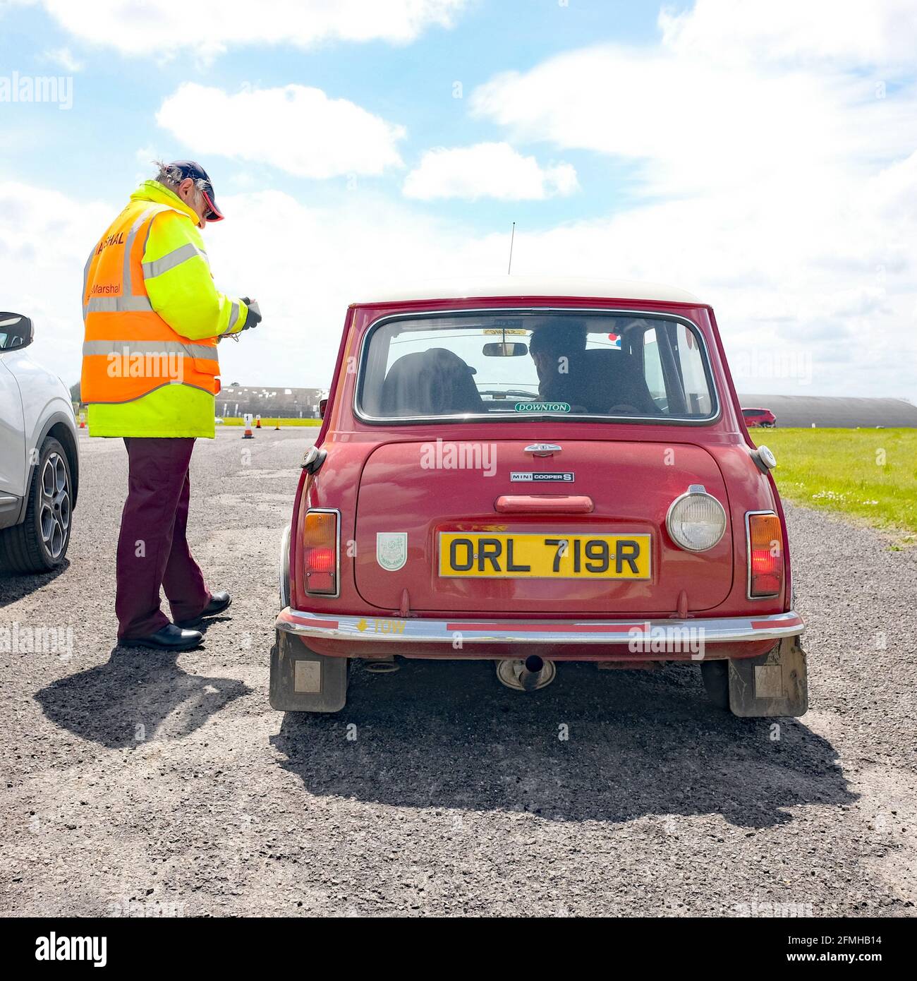 May 2021 - Targa Rally at Kemble aerodrome, in the UK Stock Photo - Alamy