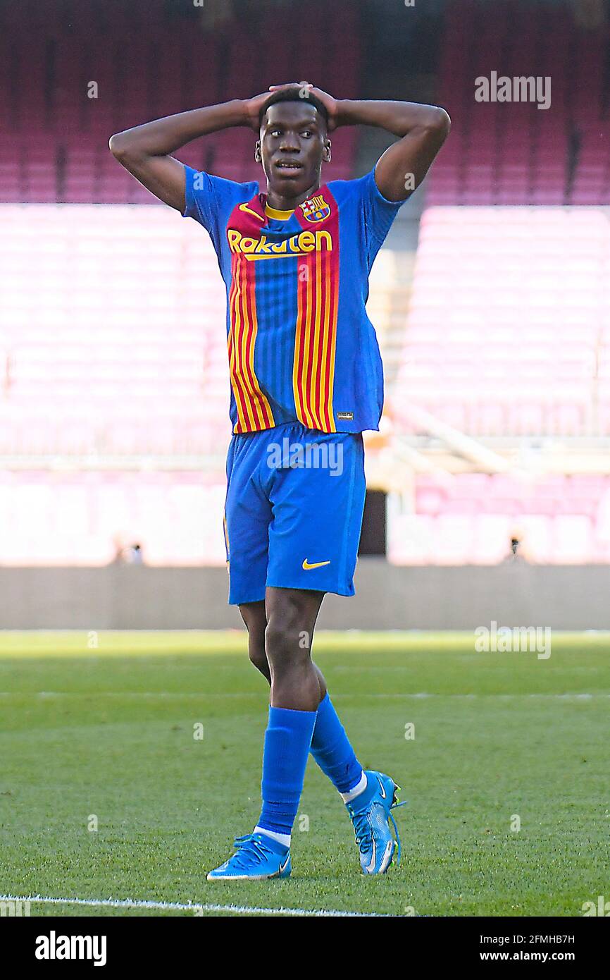 Ilaix Moriba of FC Barcelona during the La Liga match between FC ...