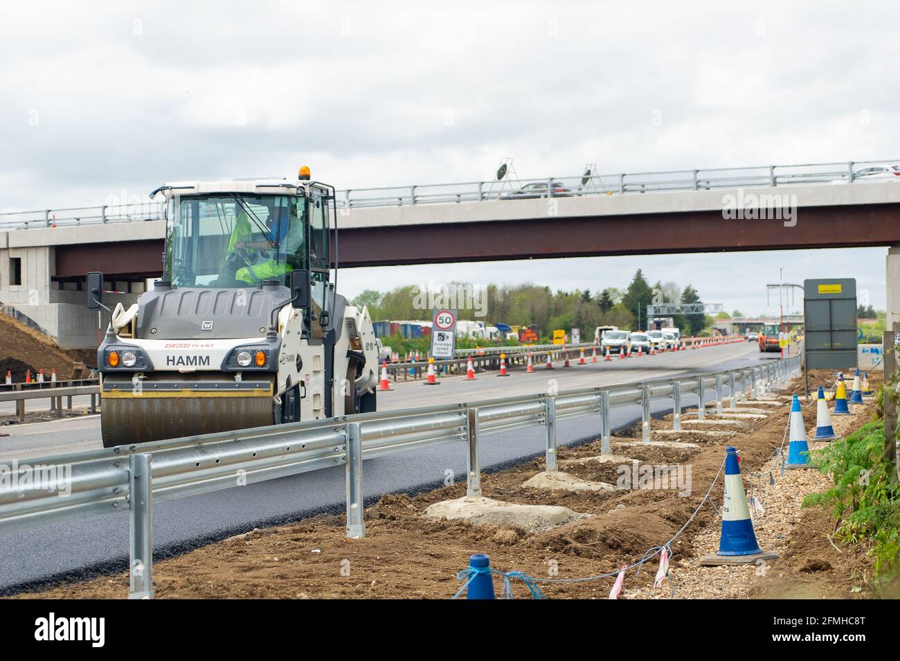 M4 Motorway Construction High Resolution Stock Photography and Images ...
