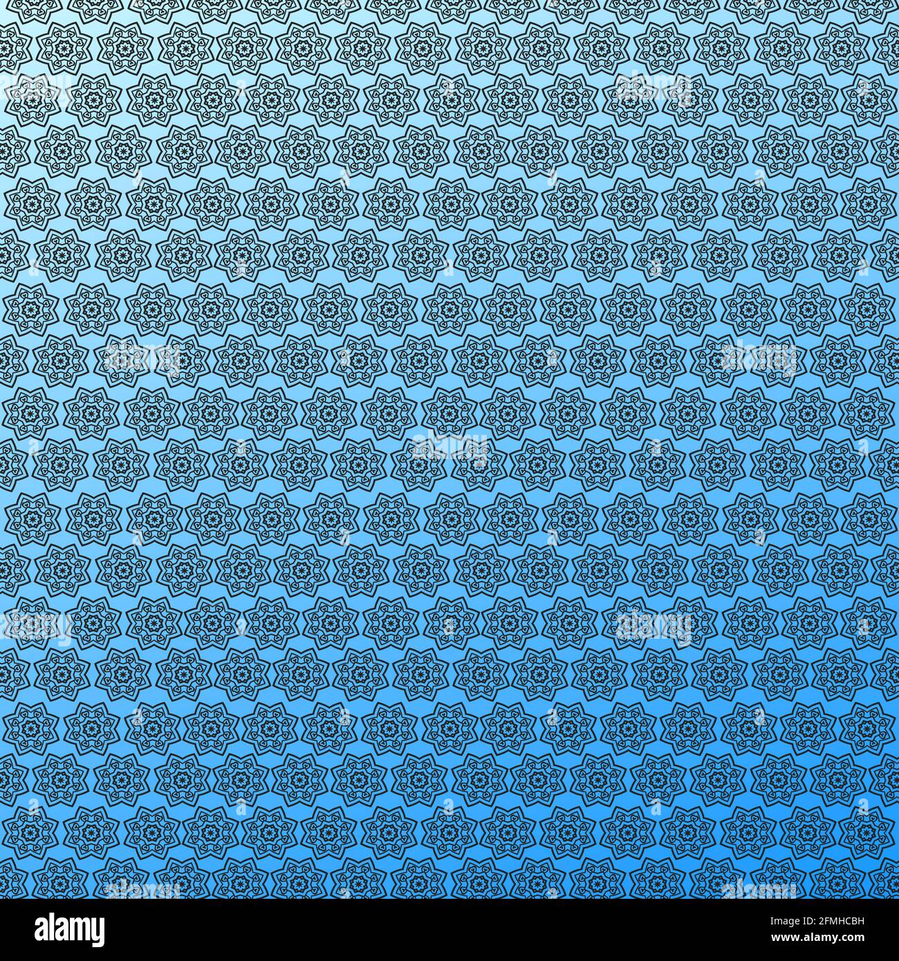 Islamic Blue background with octagonal stars Stock Photo - Alamy