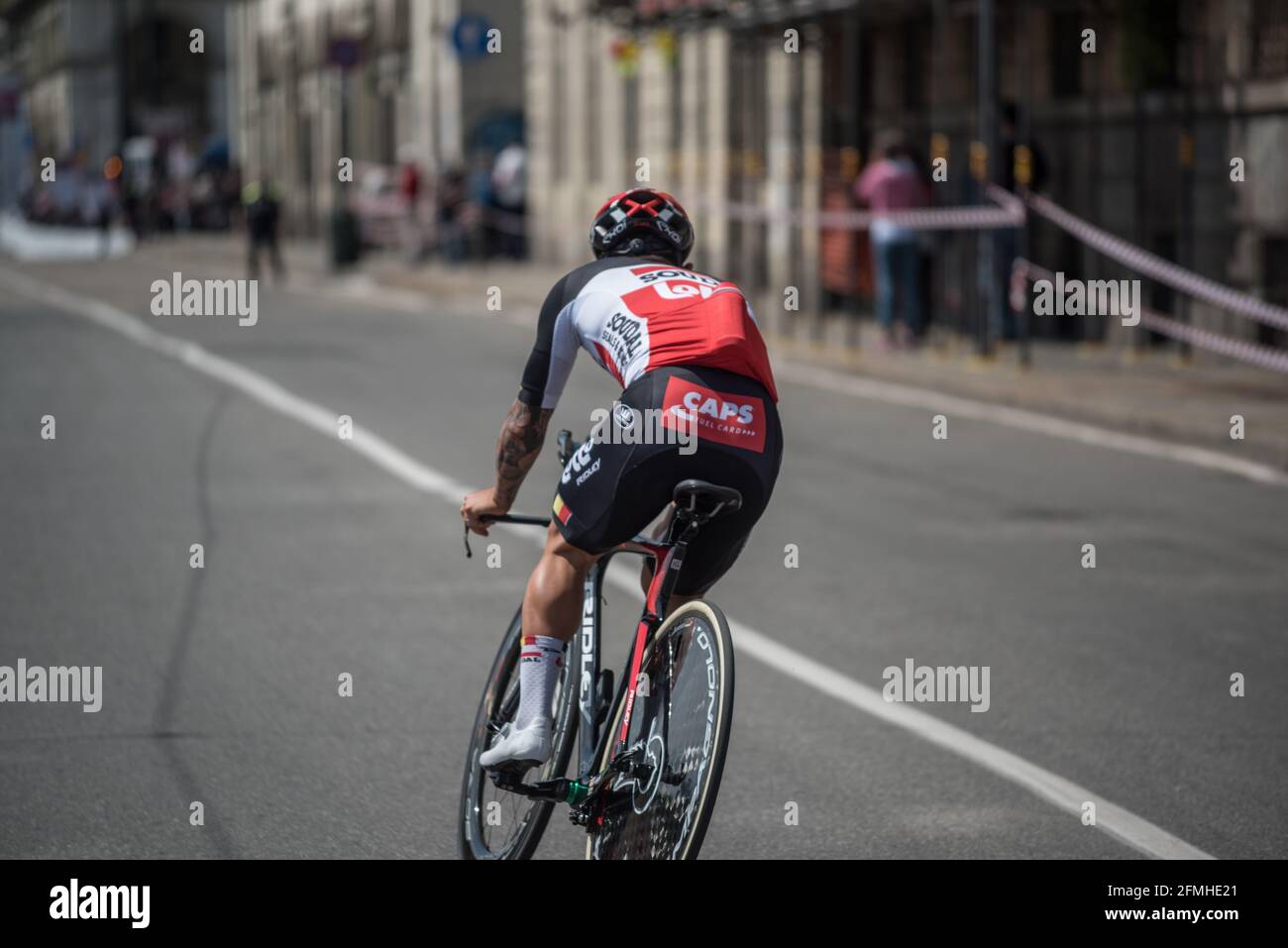 Stage 1 of the bike race "Giro d'Italia" 2021 in Turin Stock Photo - Alamy